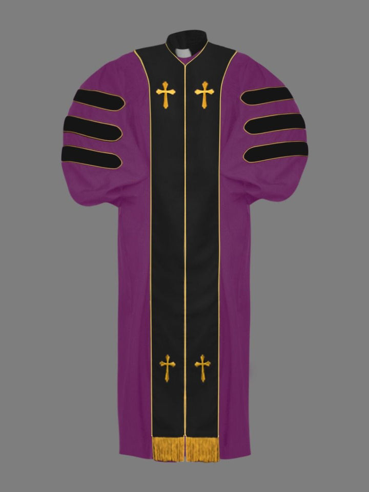 Clergy Robes with Free Stole | Complete Pulpit Gown Sets – Suit Avenue