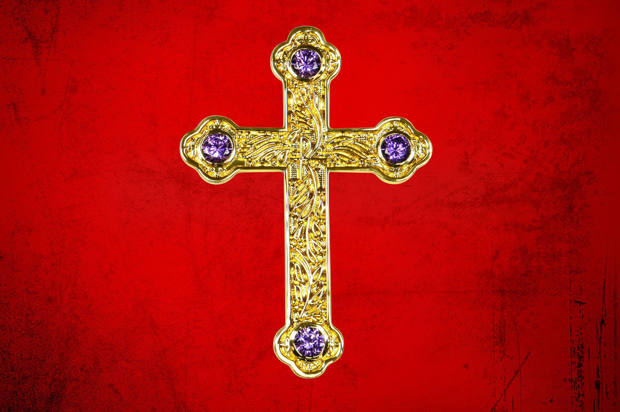 Bishop's Cross Pectoral Cross Bishop Jewelry – Suit Avenue